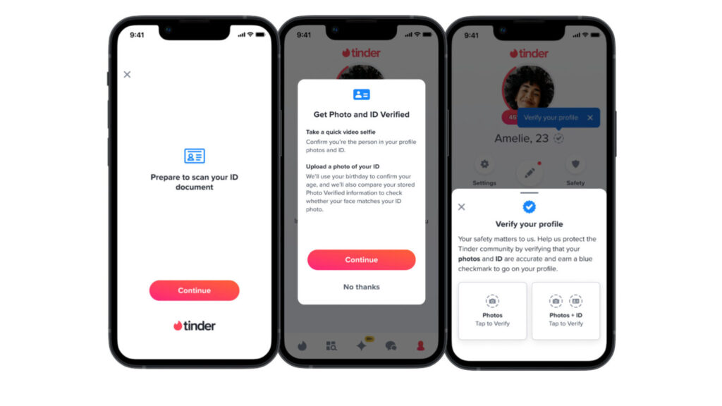 Tinder Trials New Photo & ID Verification - Global Dating Insights
