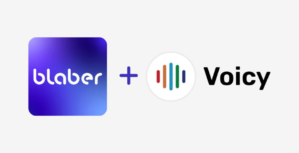 Blaber and Voicy Partner for New Audio Experiences - Global Dating Insights