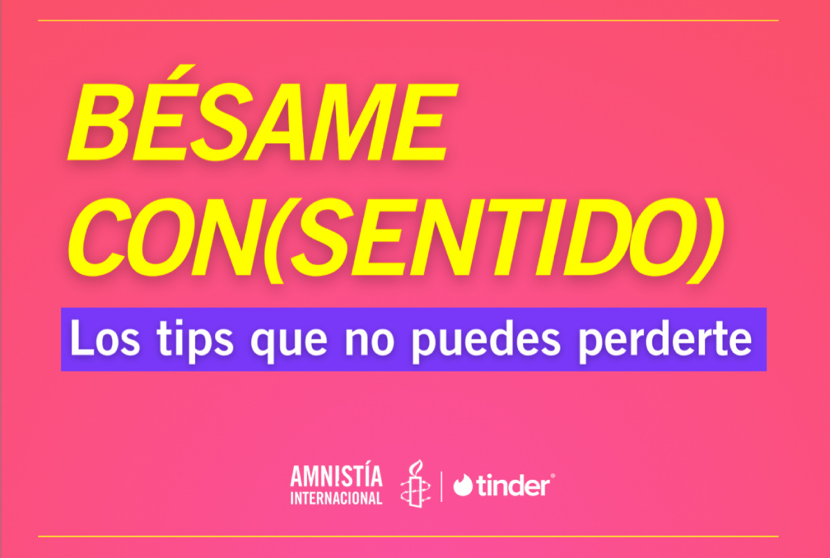 Tinder Spain & Amnesty International Partner for Consent Guide - Global ...