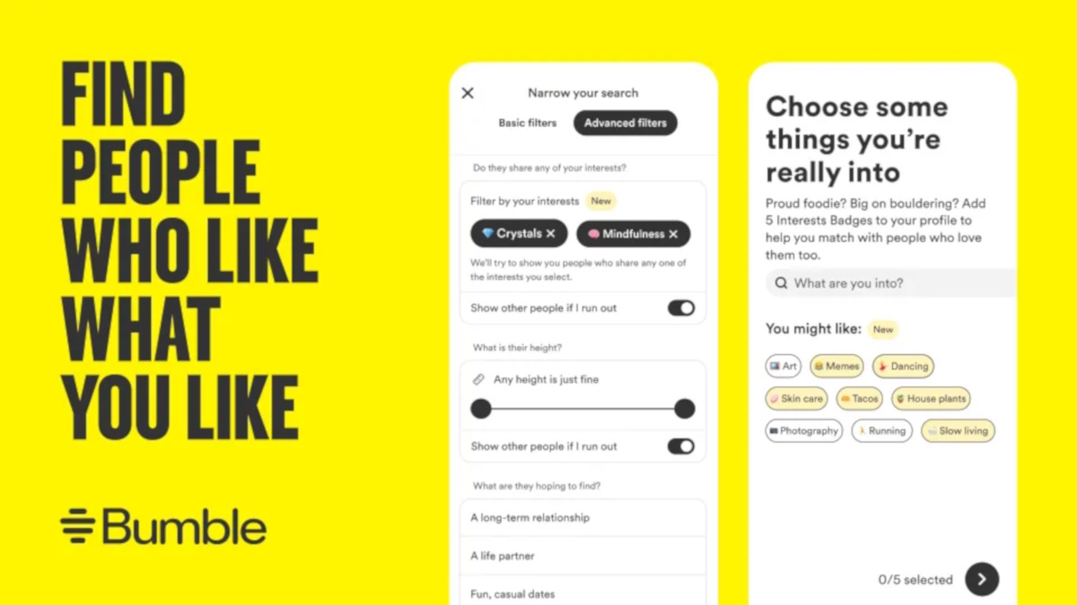 Bumble Expands ‘Opening Moves’ and Interest Filters - Global Dating ...