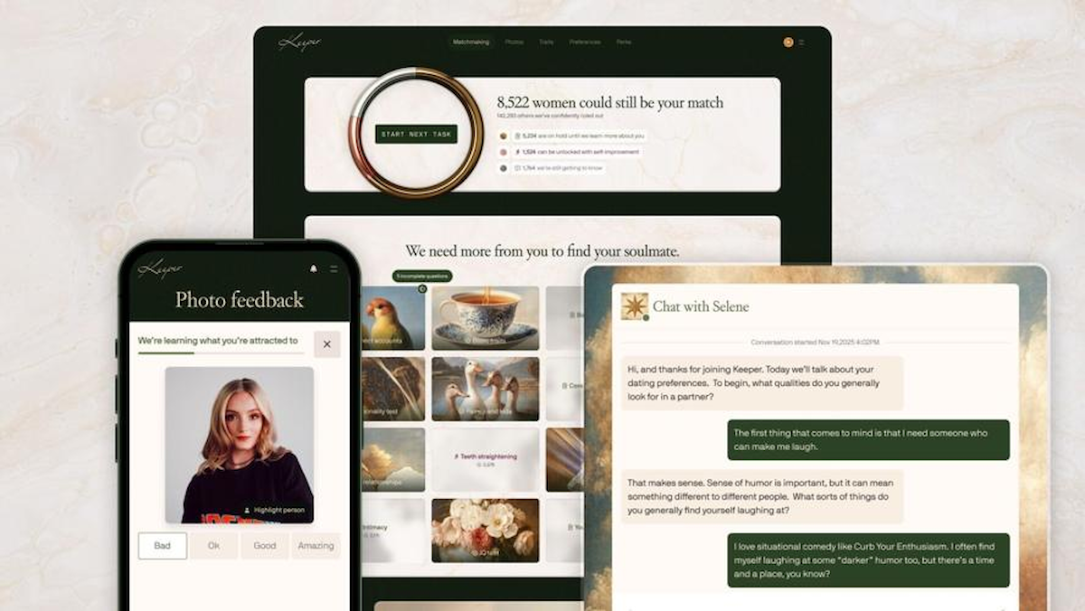 AI Dating Startup Keeper Raises $4M to Build ‘Soulmate’ Platform ...