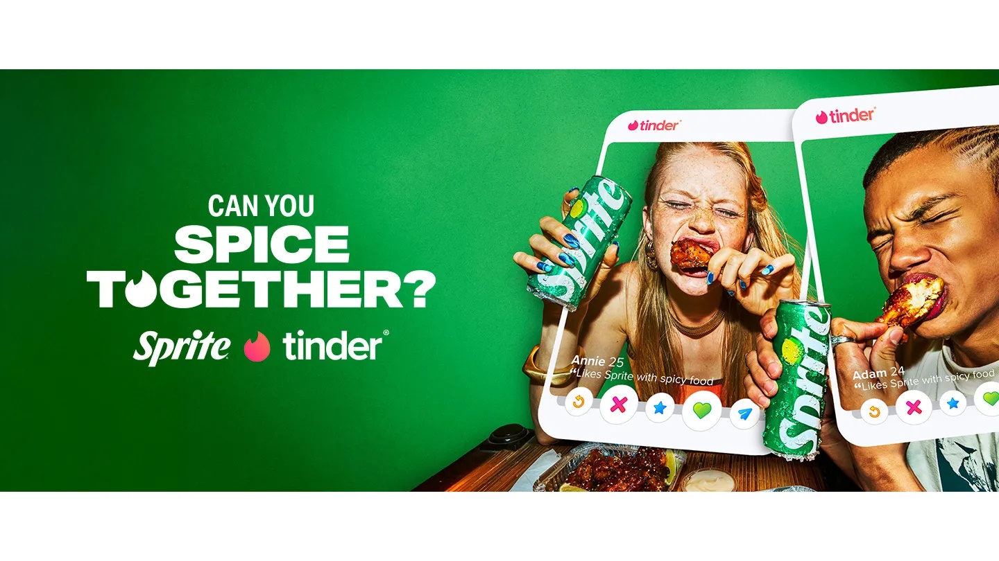 Tinder Lauches Sprite Packaging Promotion - Global Dating Insights